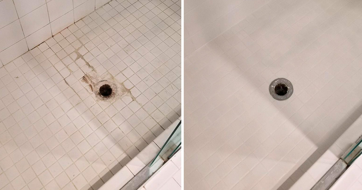 This Shower Said Goodbye to Grimy Grout Lines and Dirty Tiles After the ...