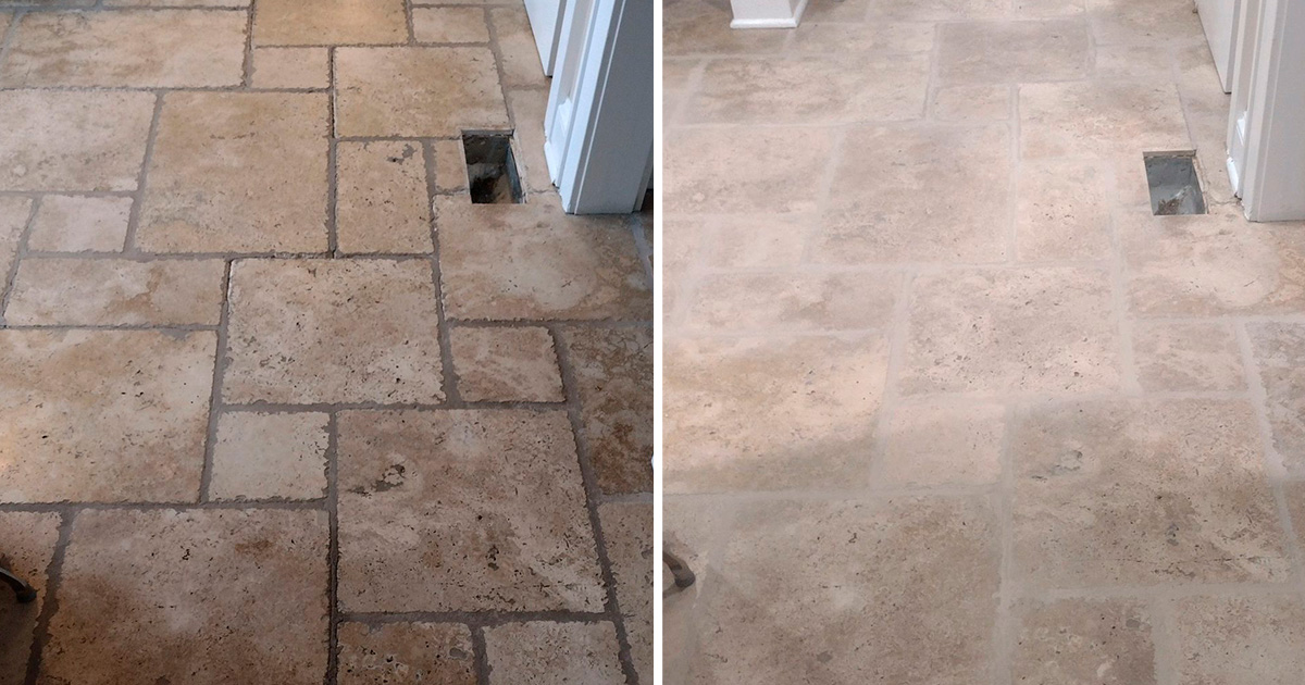 These Surfaces in Washington CT Look Brand-New After a Stone Cleaning